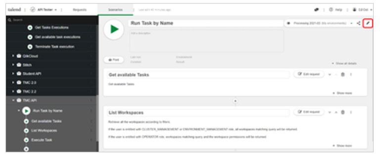 Exploring Talend Management Console API with Talend API Tester – QQinfo